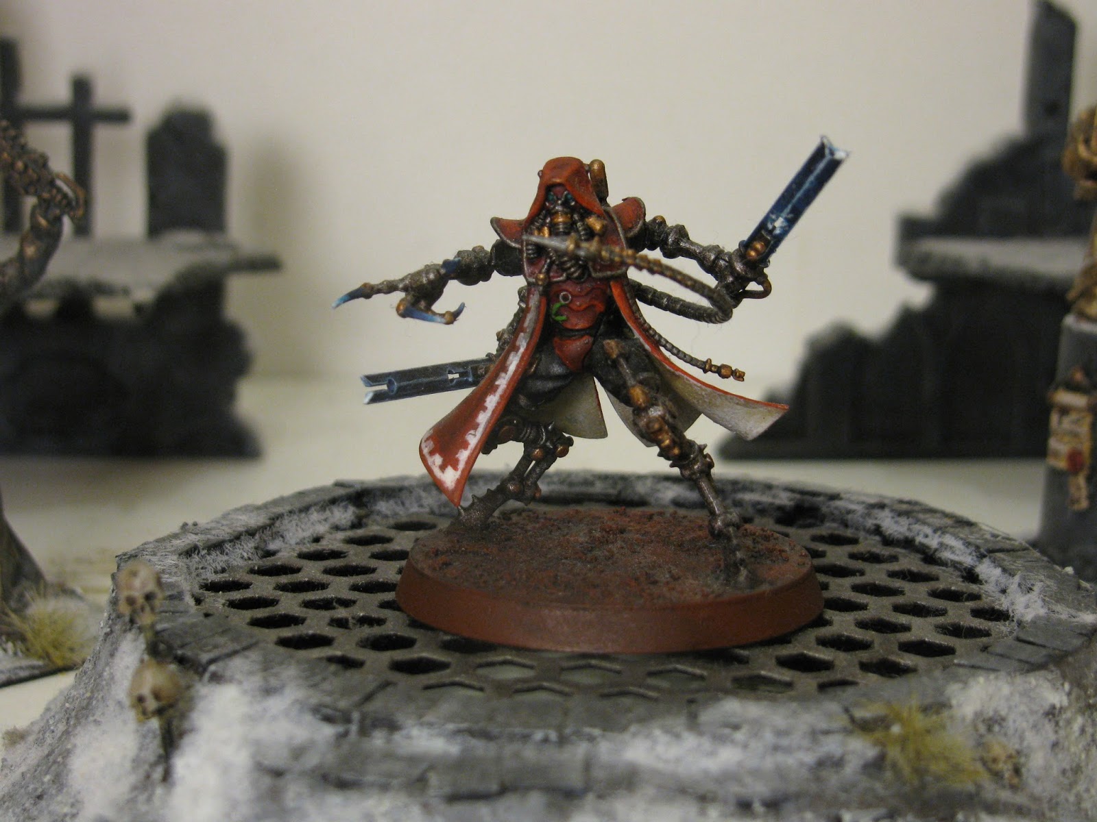 Chipped Fang: Sicarian Ruststalker Princeps, painted