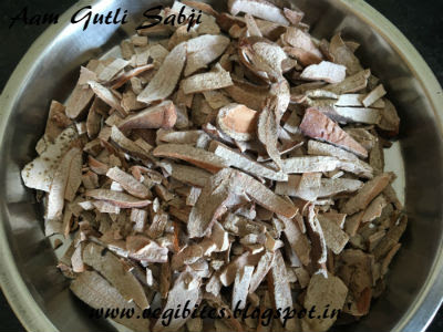 Aam Gutli Sabji | Vegetarian bites to tickle your senses