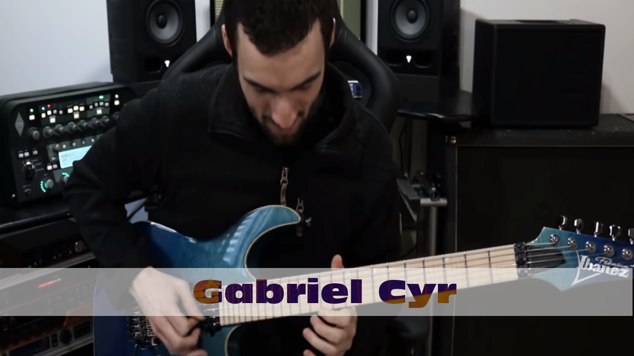 Gabriel Cyr: Two Solos from my band Universe Effects - Guitarist of the ...