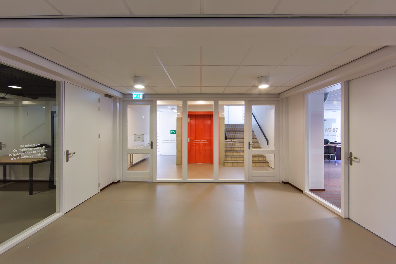 Fotograaf Michael van Oosten: Wolfert College Rotterdam