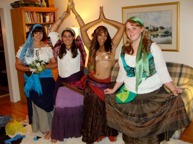 Disfraz casero de gitana o Zíngara | Trato o truco