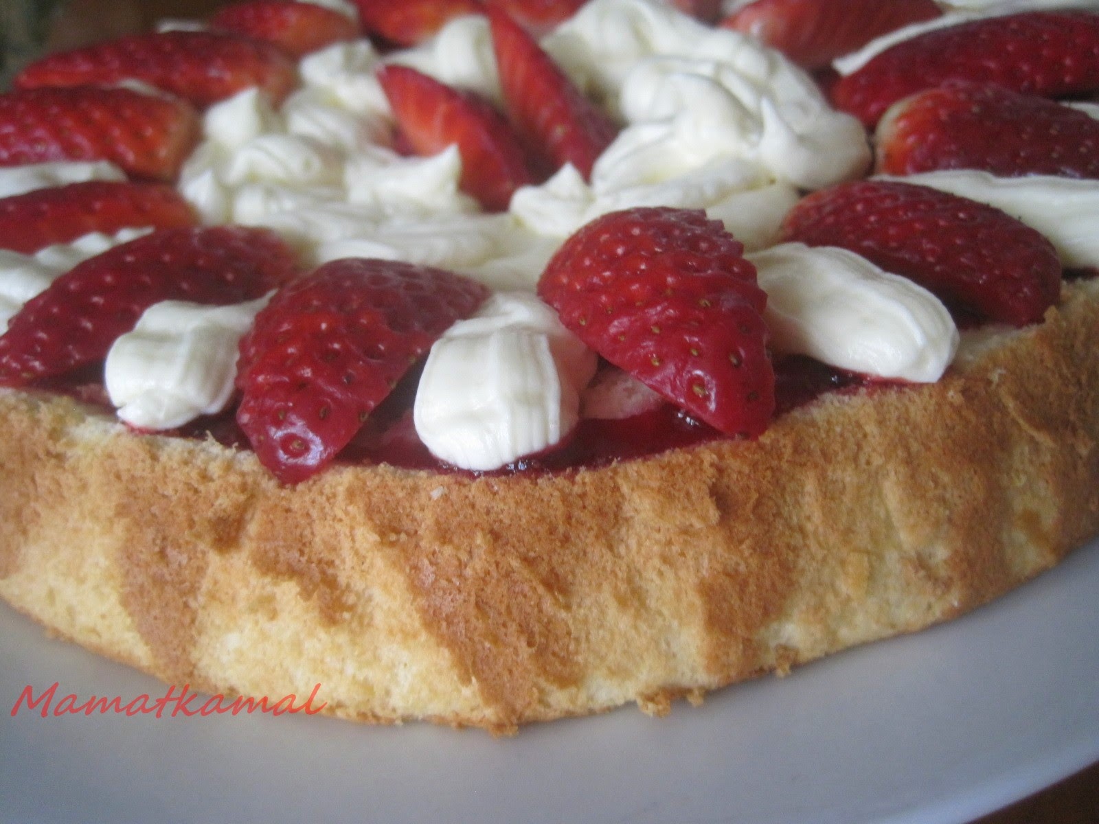 Liponja Maskouta (Meskouta) - Moroccan Sponge Cake/Genoise ou Chiffon ...