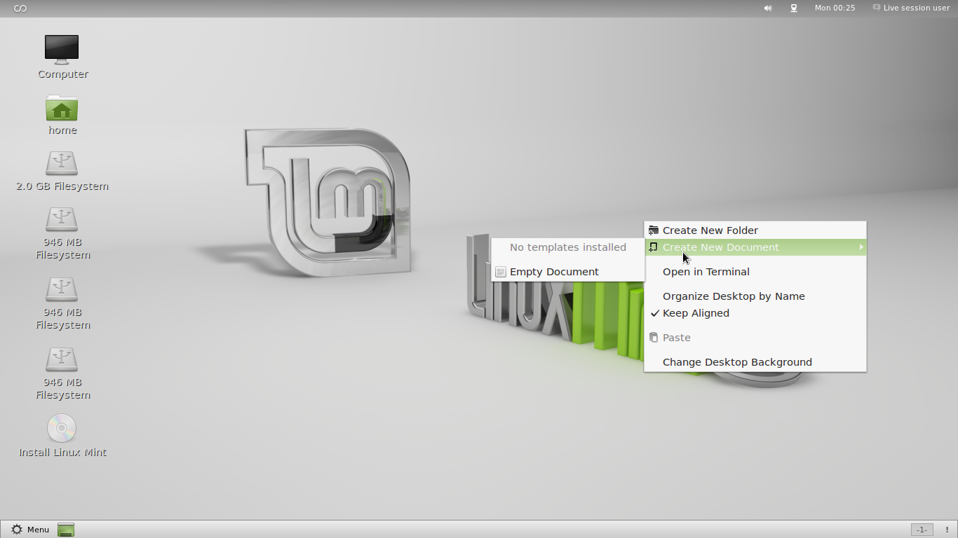 Das U-Blog by Prashanth: Review: Linux Mint 12 "Lisa" GNOME + MATE