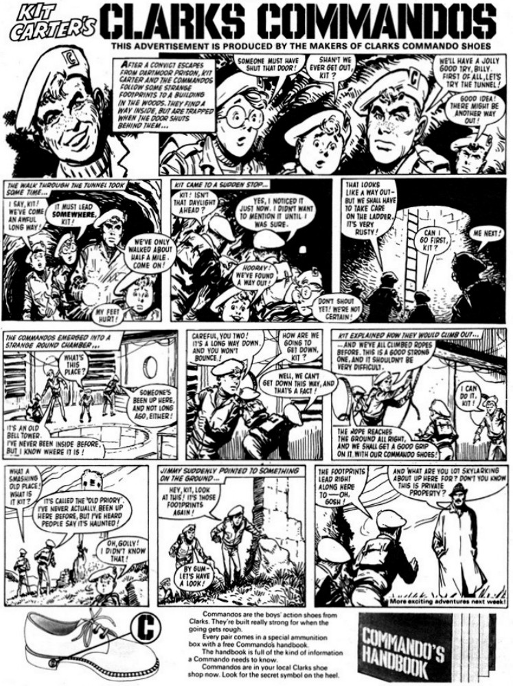CRIVENS! COMICS & STUFF!: PART FOUR OF KIT CARTER'S CLARKS COMMANDOS...