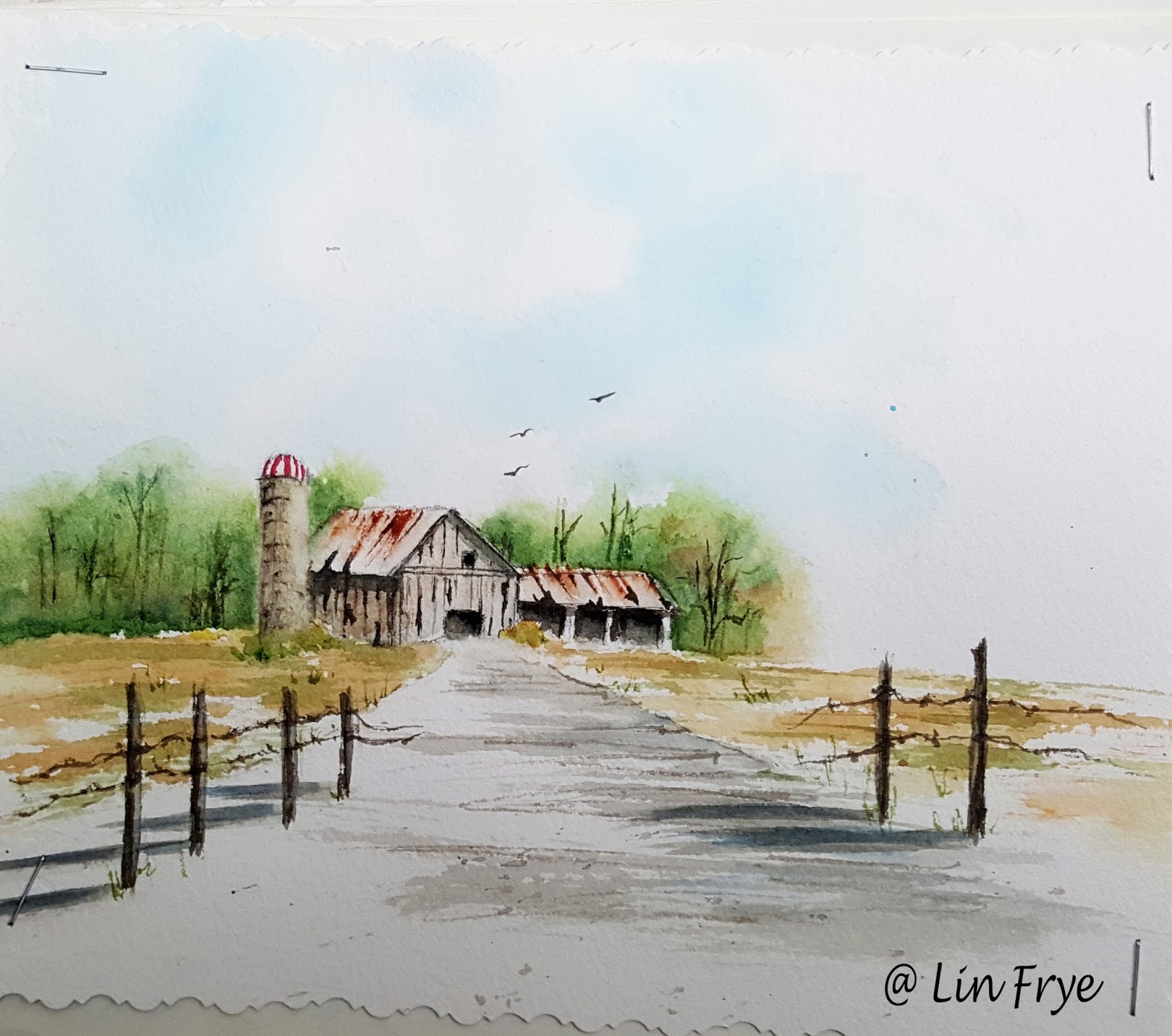 View From the Oak: Farm View