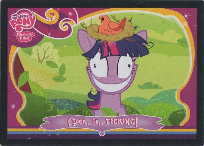 My Little Pony Clock...is...TICKING! Series 2 Trading Card | MLP Merch