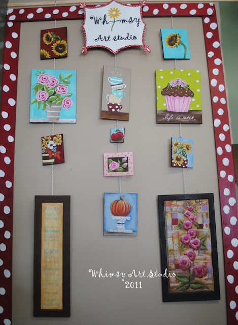 whimsy art studio: Ta Da...