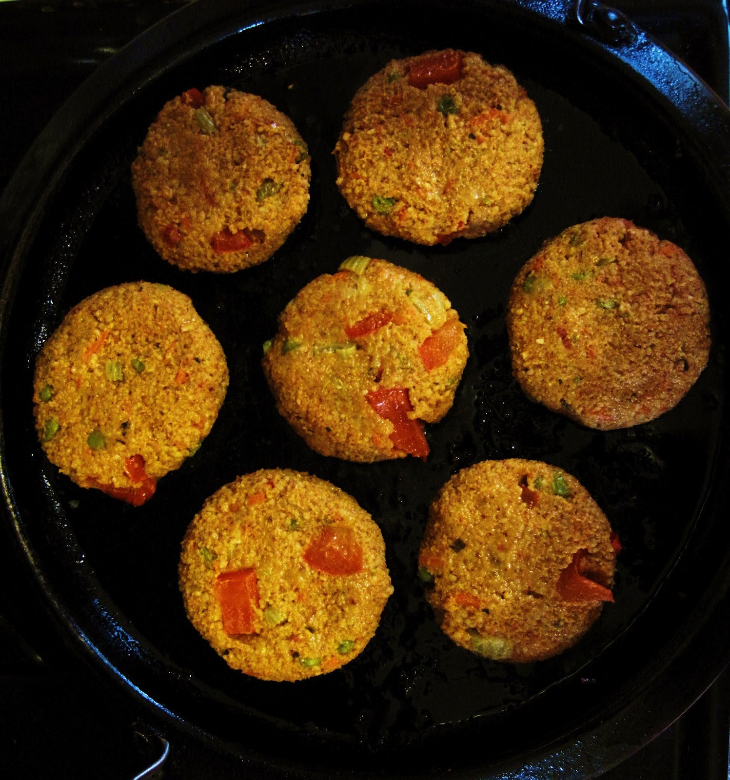 Gourmet Gopi: Couscous Veggie Burgers
