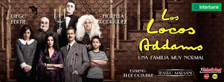 Musicales Perú Los Locos Addams El Musical