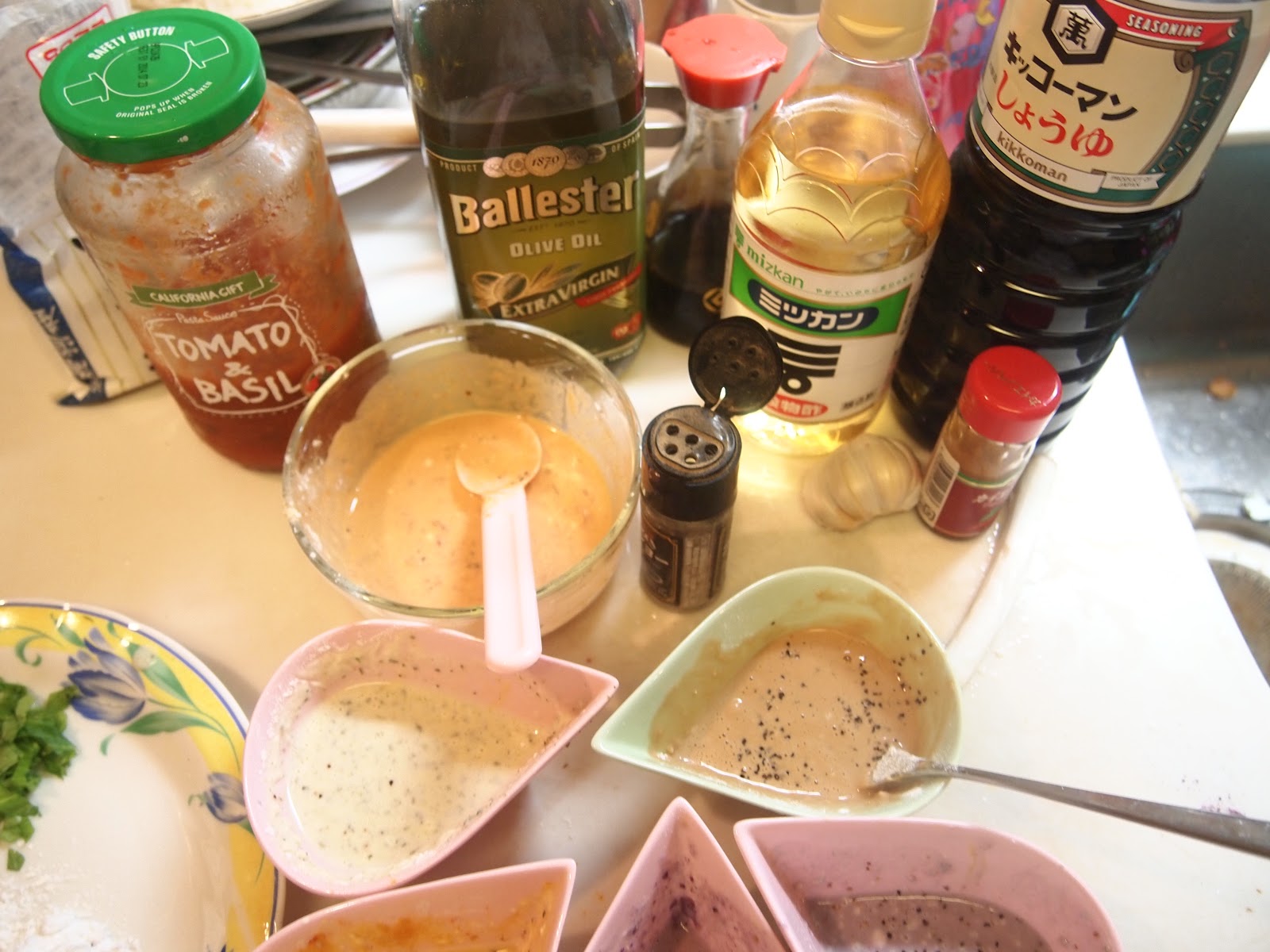 Tagalog Kitchen: Tuhog Tuhog Colorful Kwek Kwek