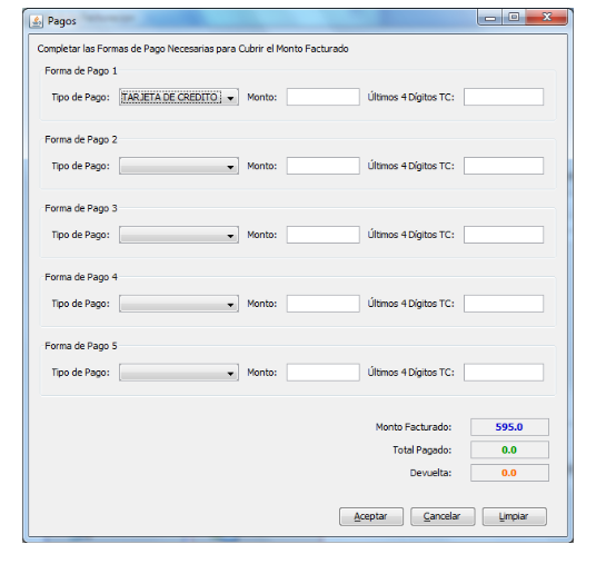 Componentes / Pantallas / Screenshots