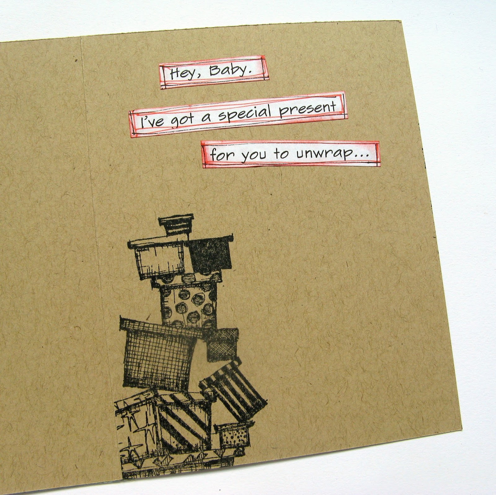 Elves In The Attic: Inappropriate Birthday Card - SDC 200