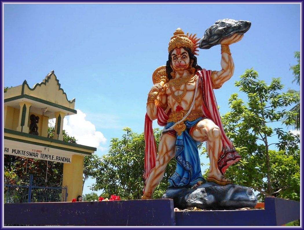 Bajrang Bali Statues-1 (Blog): Mukteshwar Temple