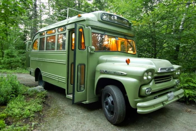 RETRO KIMMER'S BLOG: RETRO 1959 CHEVROLET VIKING SHORT BUS RESTORED!