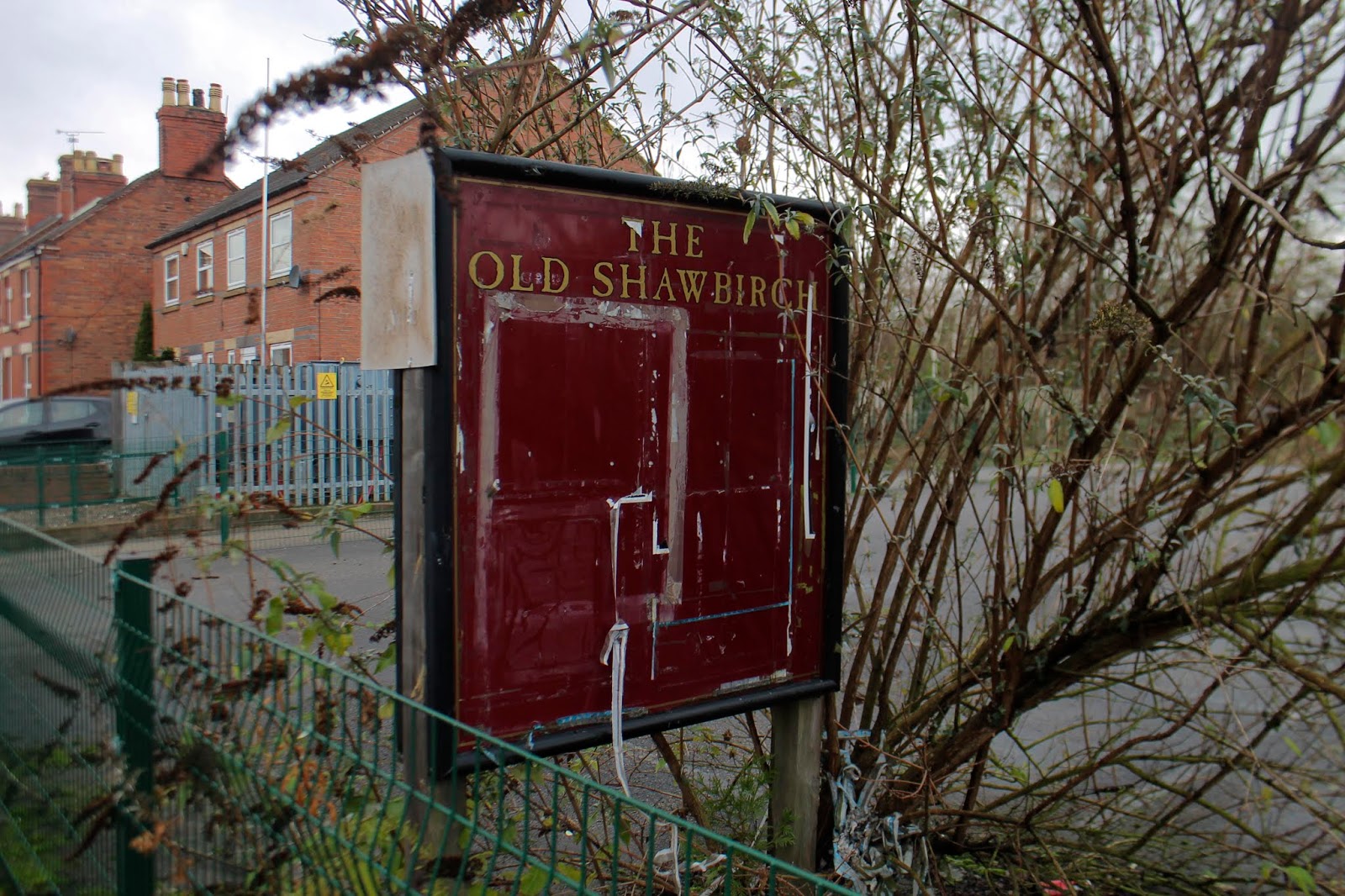 Shrewsbury from where you are not: The Old Shawbirch