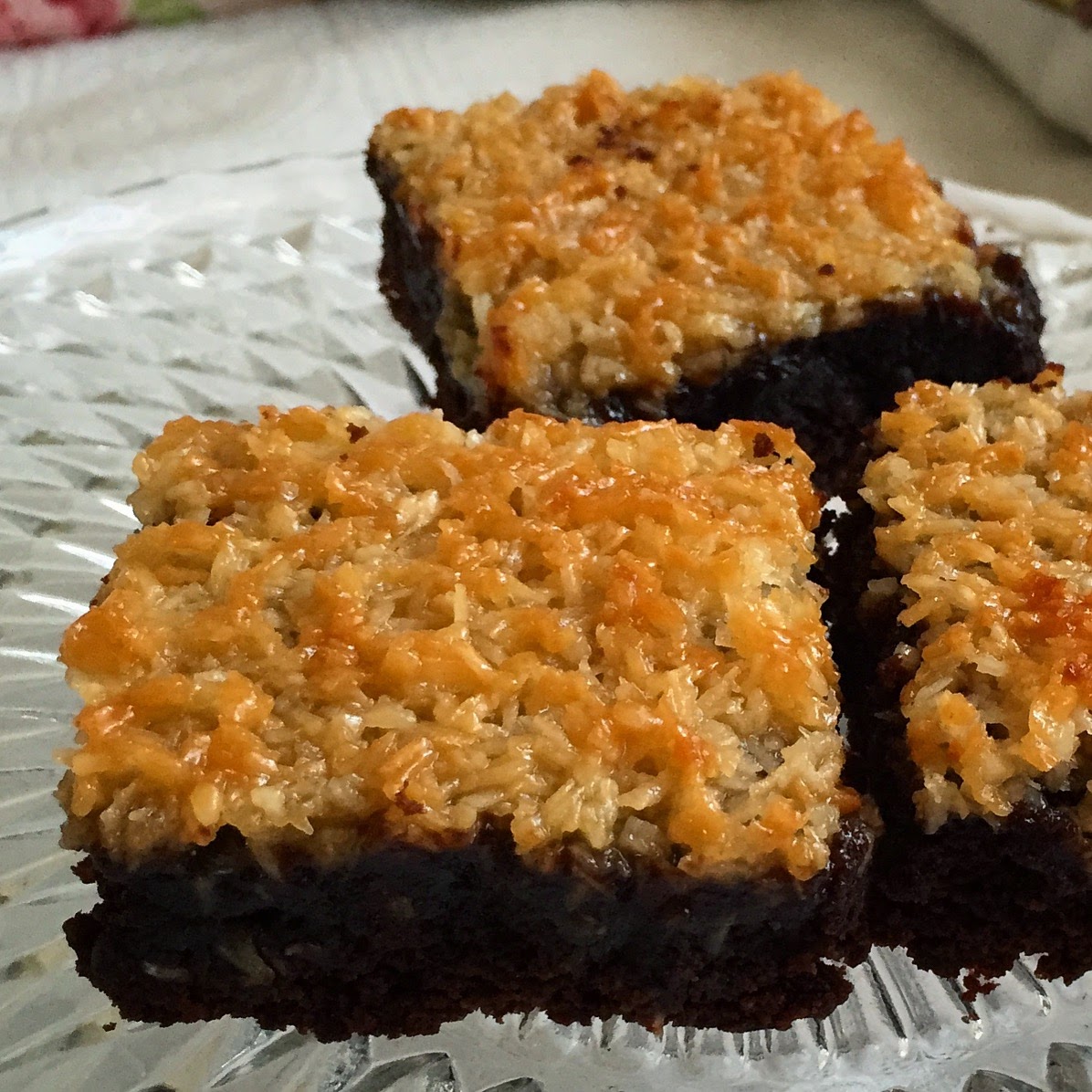 Drömkaka: Chokladkokostosca