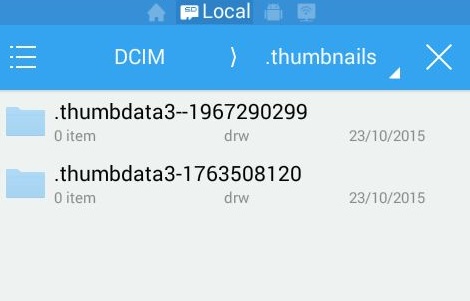 معلومات أكثر عن ملفات الـ”THUMBDATA” (المصغرات)