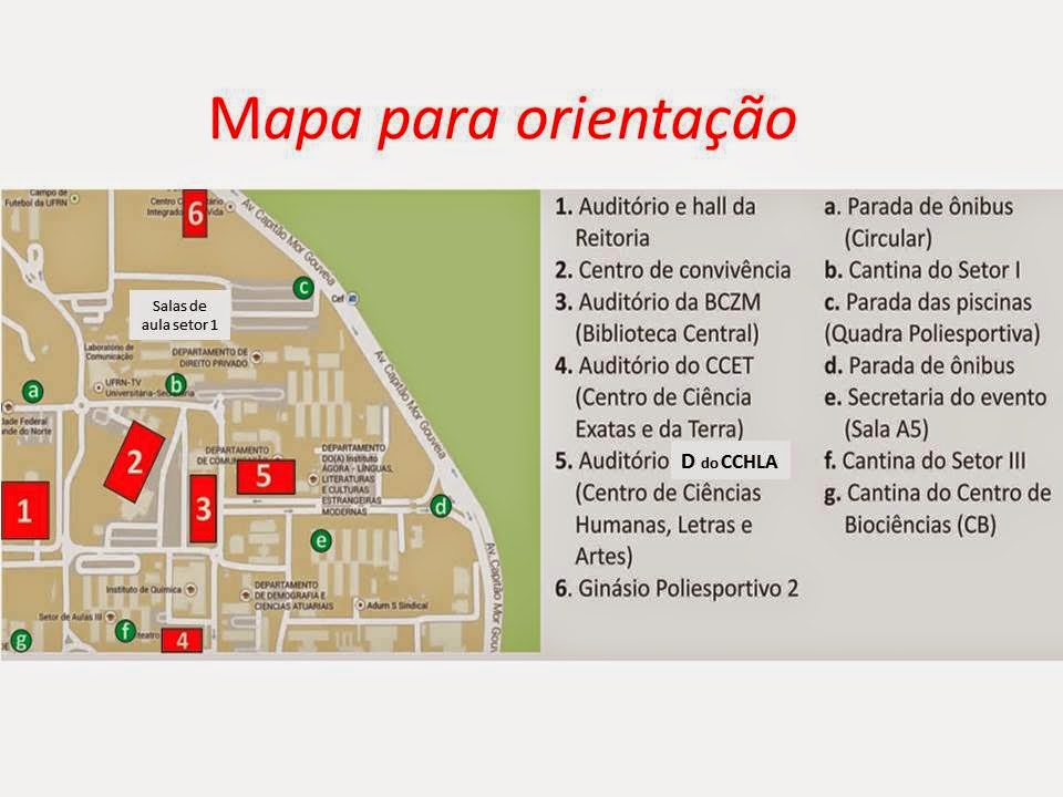 CURSO DE FORMAÇÃO - CREAS/RN 2014: Mapa UFRN