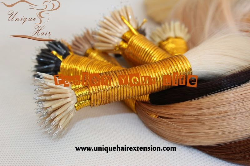 Qingdao Unique Hair Products Co.,Ltd.: Nano ring hair extensions