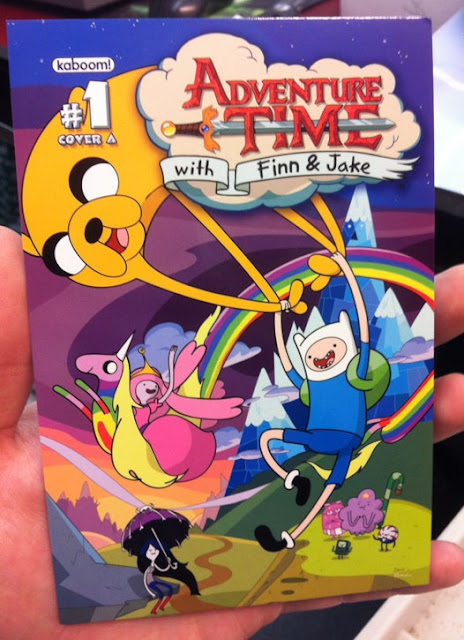 Adventure Time Time: Adventure Time comic book post cards