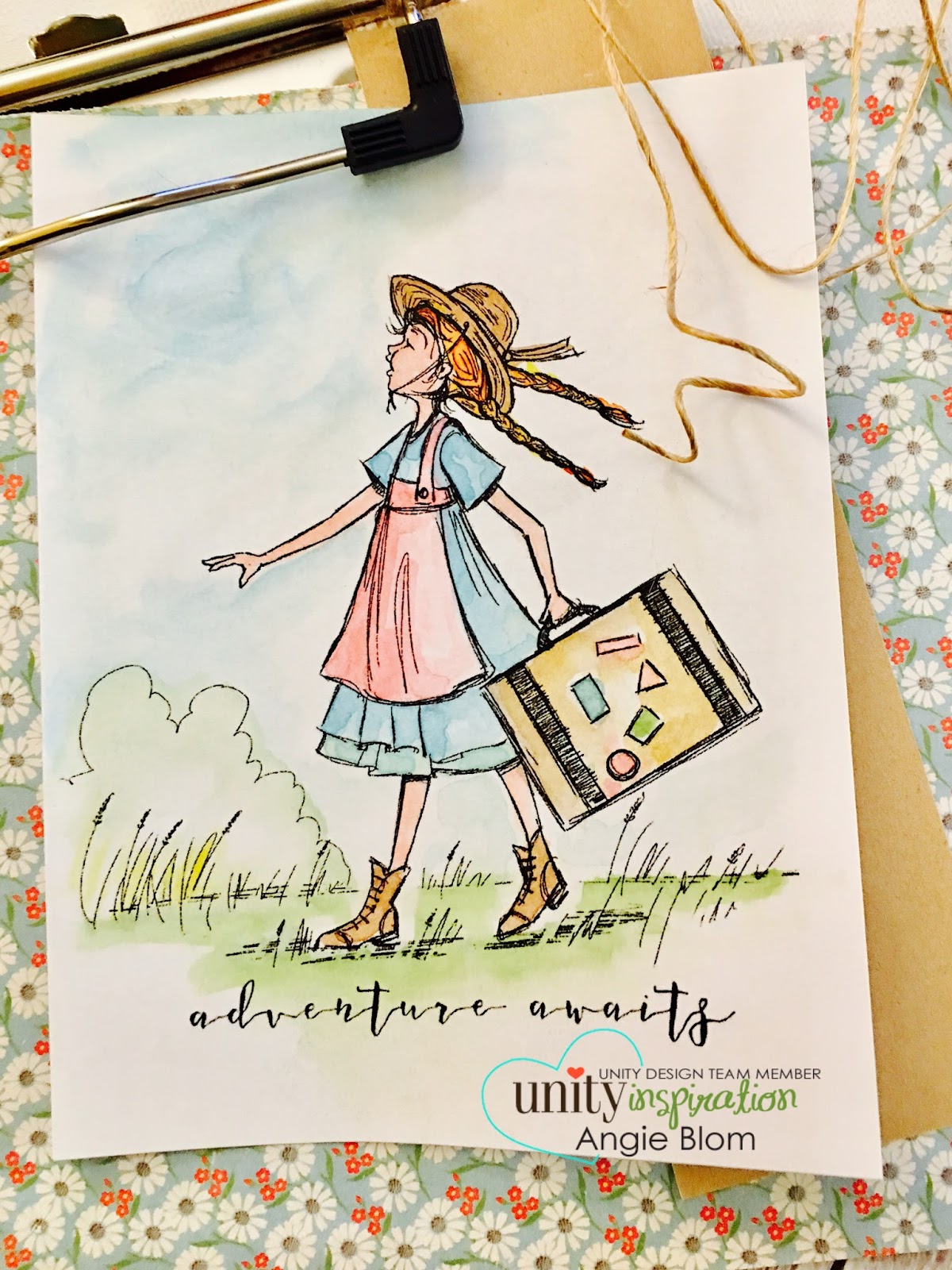 Angie Blom Designs TWO : New Angie Girl Release for 2017 .. and more