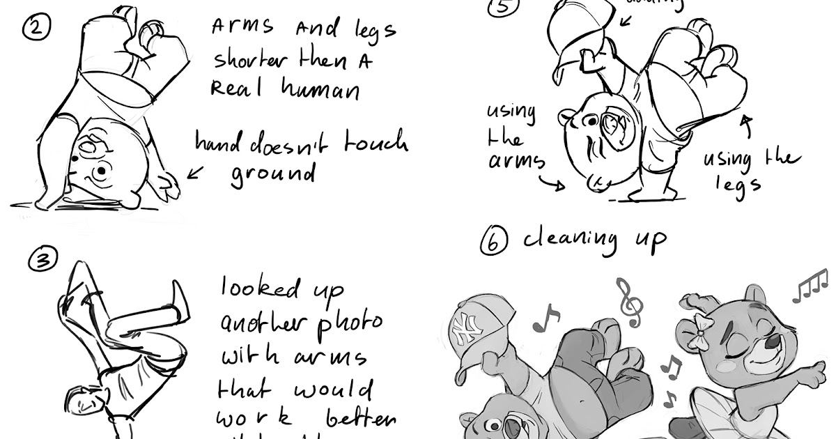 Learning drawing principles: poses