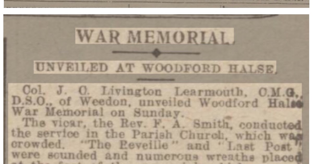 Shenton Family History: George Shenton 1896-1918 The Northampton ...