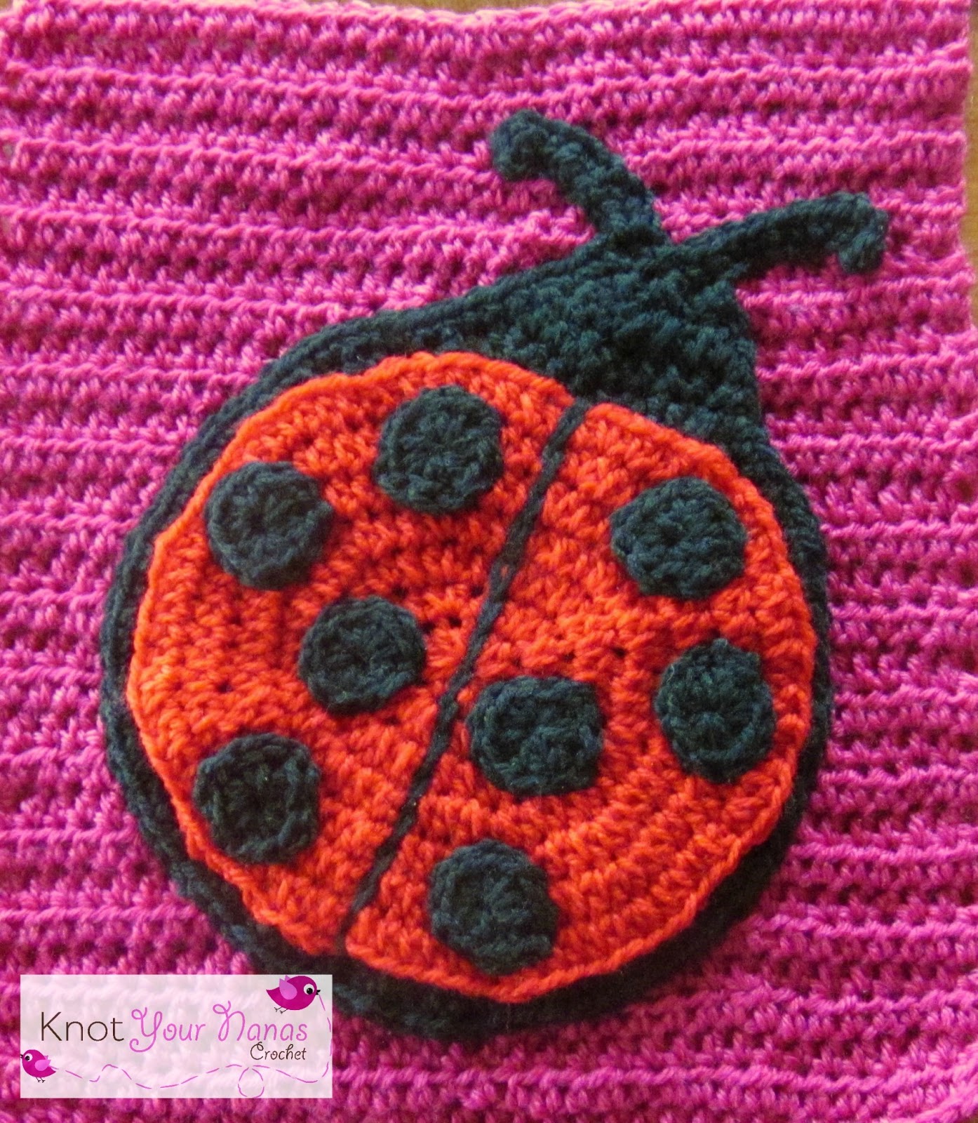 56 LADYBUG BABY BLANKET CROCHET PATTERN