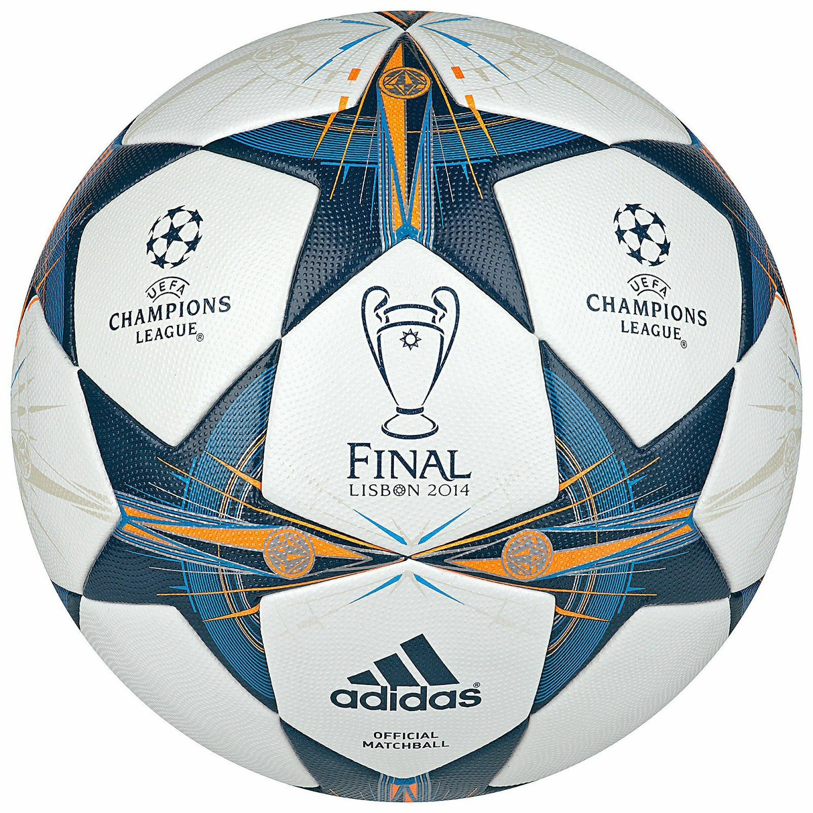 Adidas 2014 Champions League Finale 14 Lisbon OMB Ball Unveiled - Footy ...