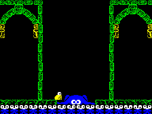 VGJUNK: THROUGH THE TRAP DOOR (ZX SPECTRUM)