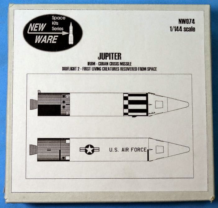 Plastic Models on the Internet: Kit review vol.16: Jupiter: IRBM ...