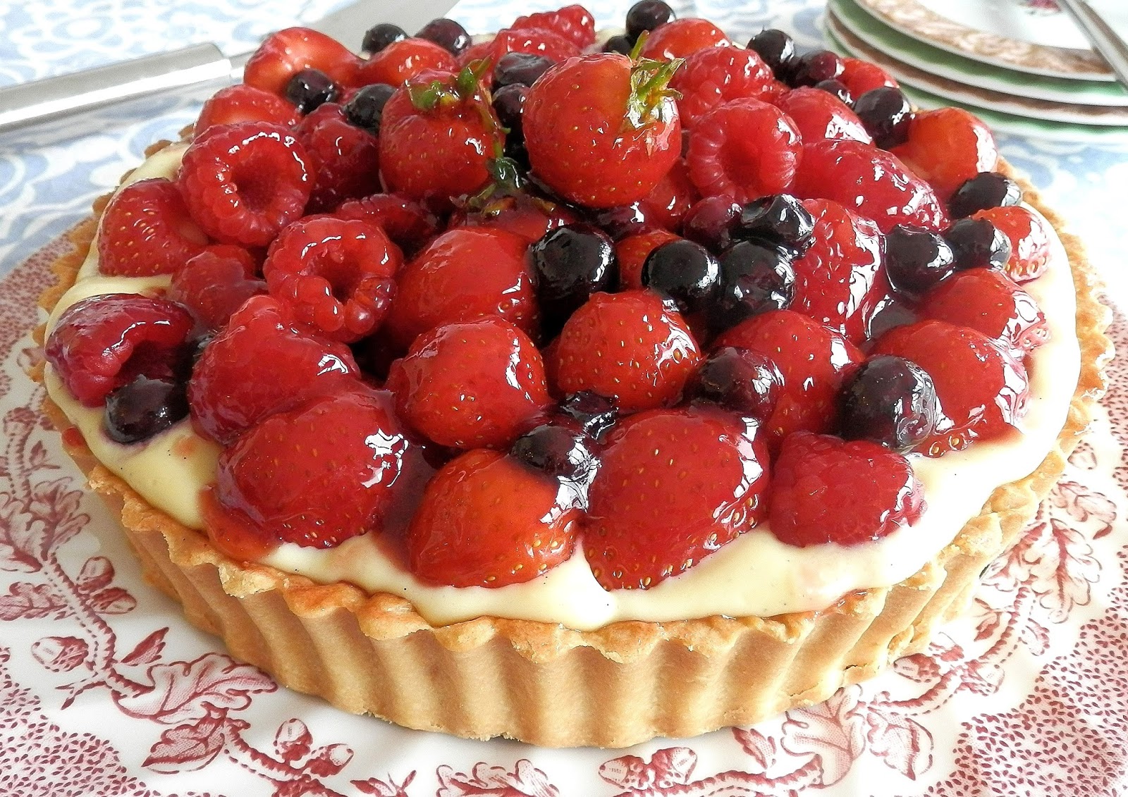 W.B. Yeats | Berry Fruit Tart