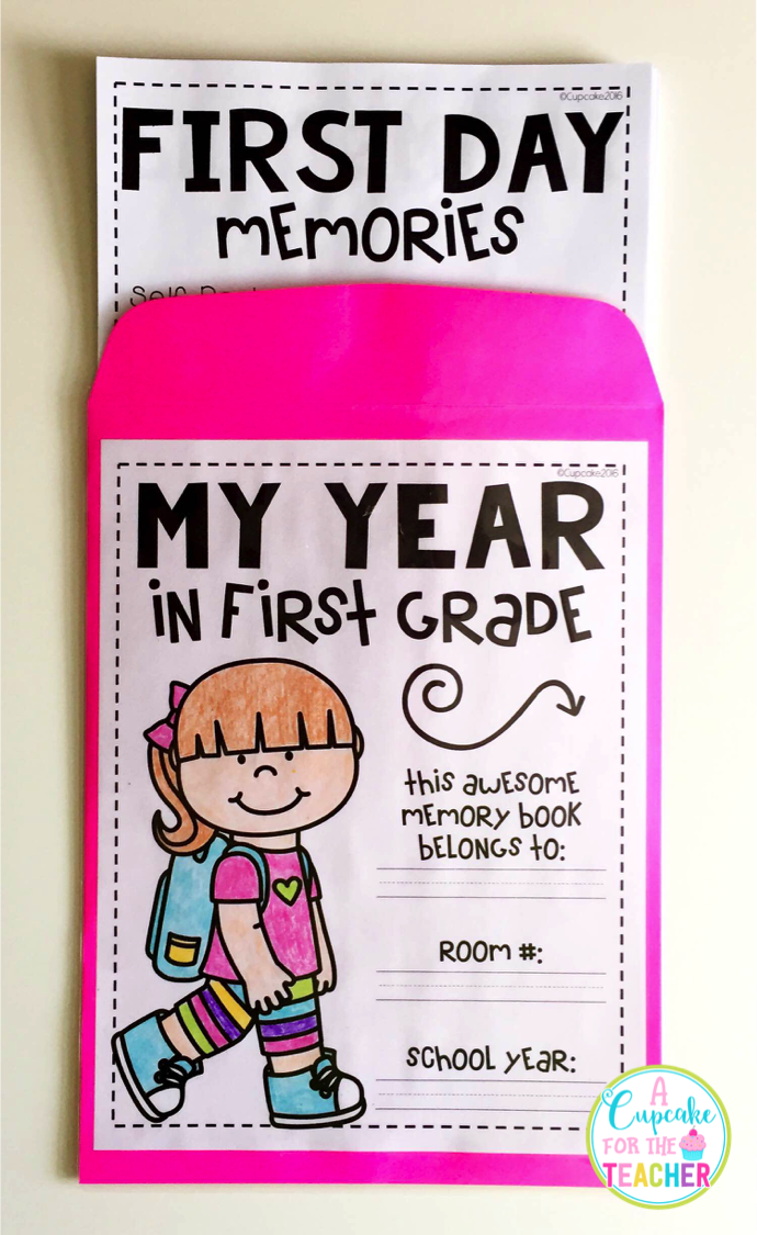 My Year in School Memory Book | A Cupcake for the Teacher | Bloglovin’