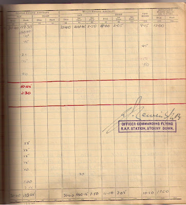 Celebrating Phil Tripe: Flight Log Books - January & February 1942