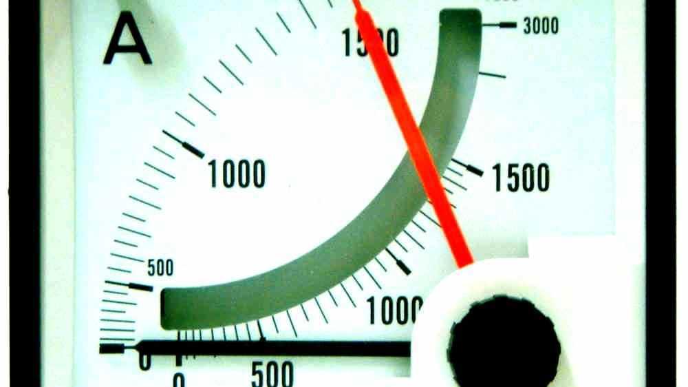 Maximum demand indicator