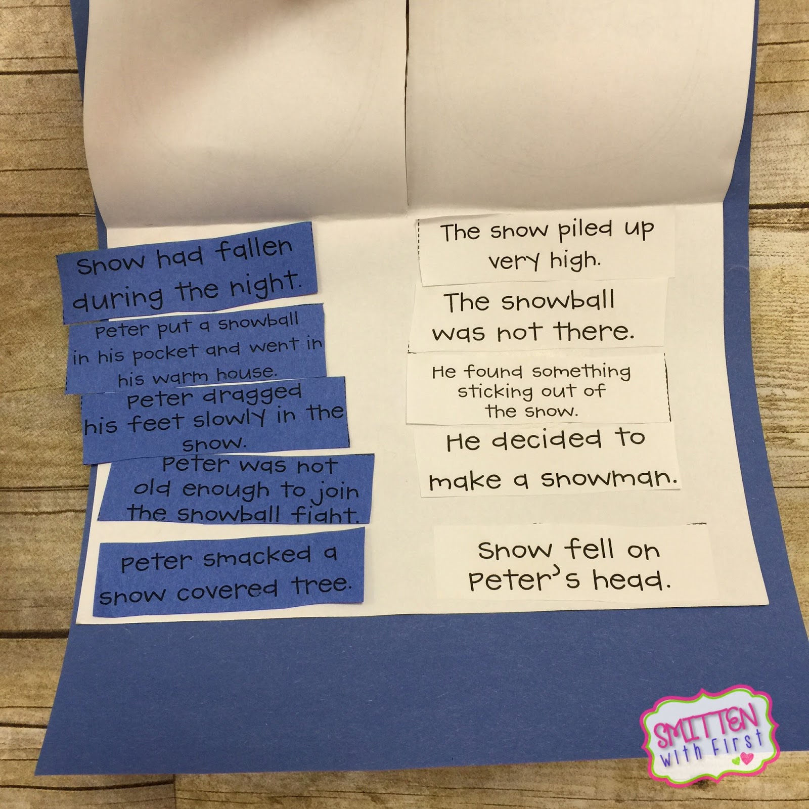 The Snowy Day FREEBIE - Smitten with First