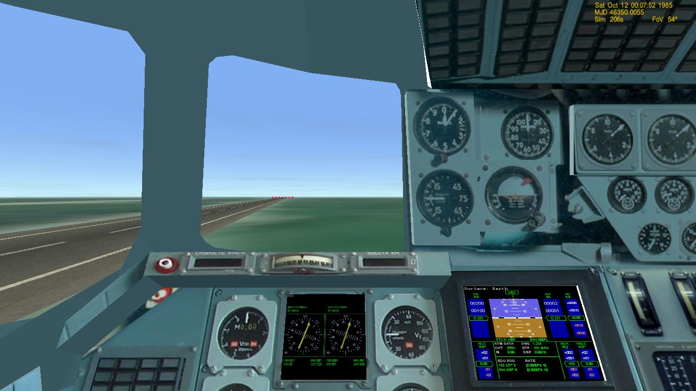 Buran OK-GLI cockpit