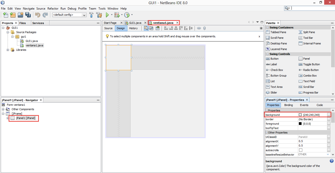 Códigos Tip: Interfaz gráfica en Java-Netbeans Parte 2