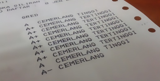 Tiada pengalaman mengambil result SPM