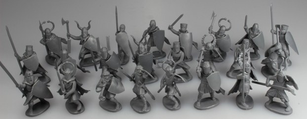 Wargame News and Terrain: Fireforge Games: Preview of the Teutonic Infantry