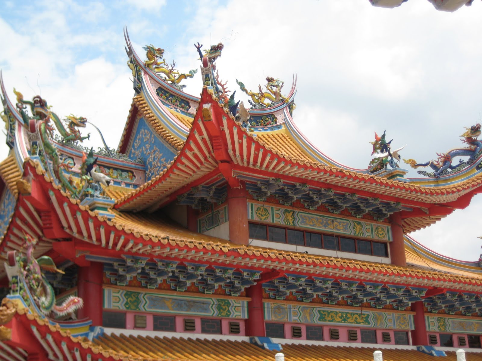 Chinese Ancient Temple - HooDoo Wallpaper