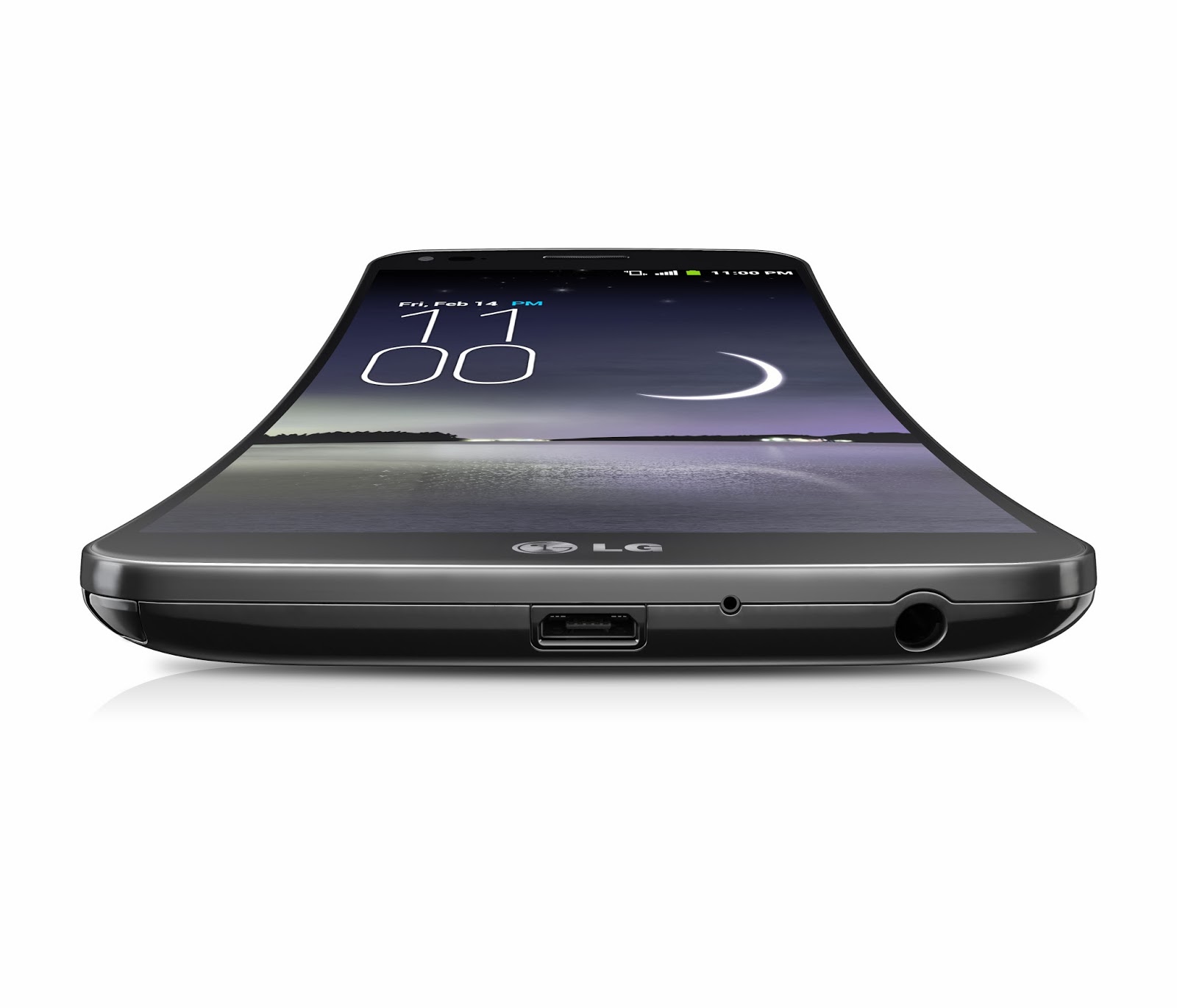 LG Unveils The First Curved Smartphone - LG G Flex ~ Huney'Z World