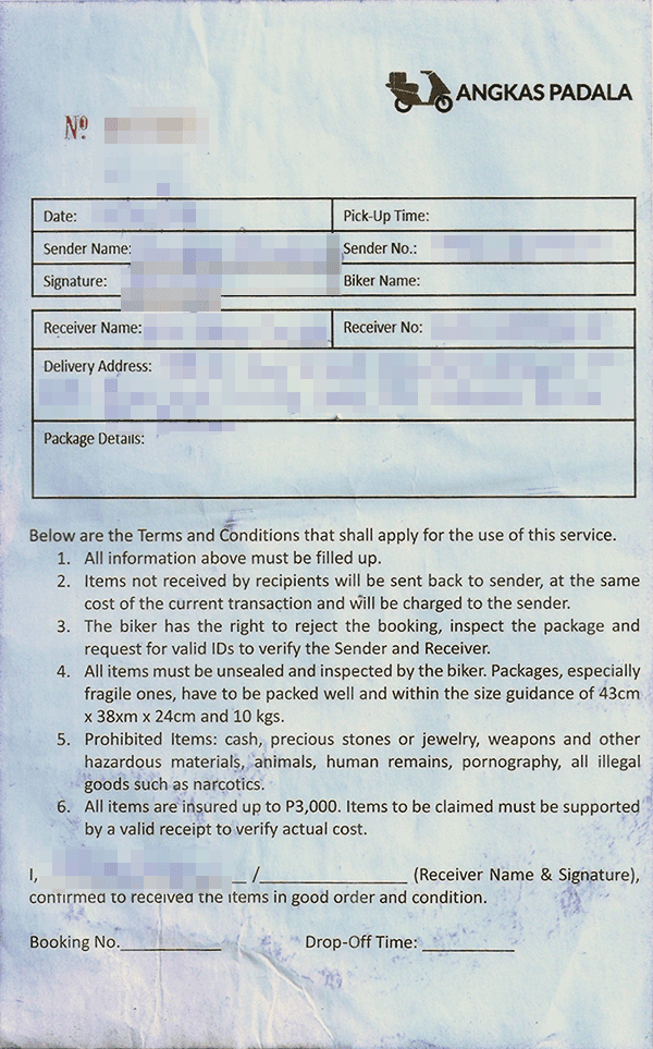 Angkas Padala - Newest On-demand Roadside Delivery