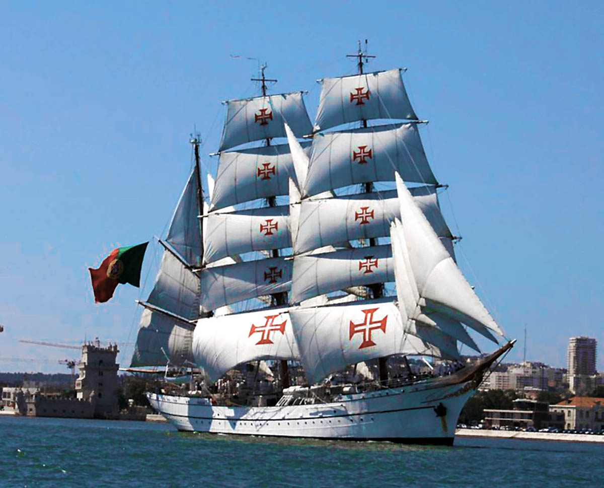 Rio dos Bons Sinais: Outras Navegações - O Navio Escola Sagres