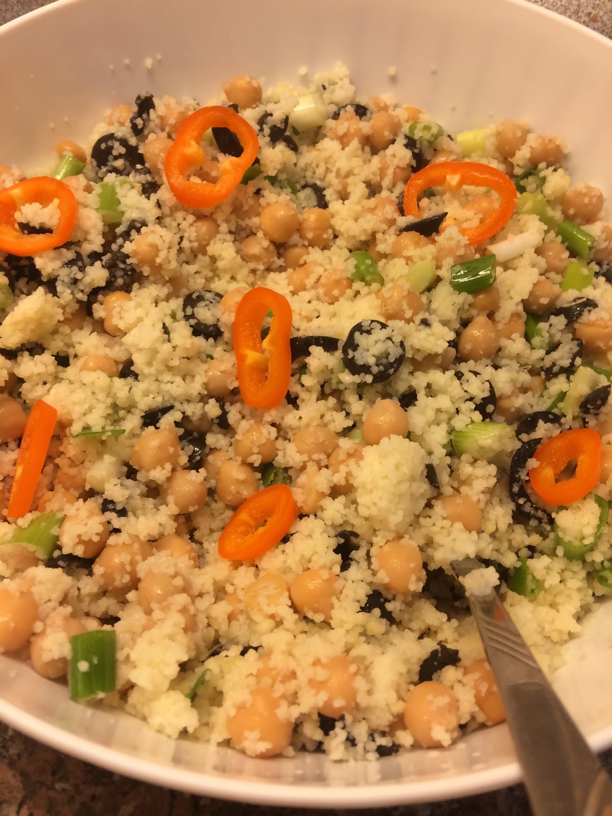 Sweet Cakes Toronto: ENSALADA DE COUS COUS