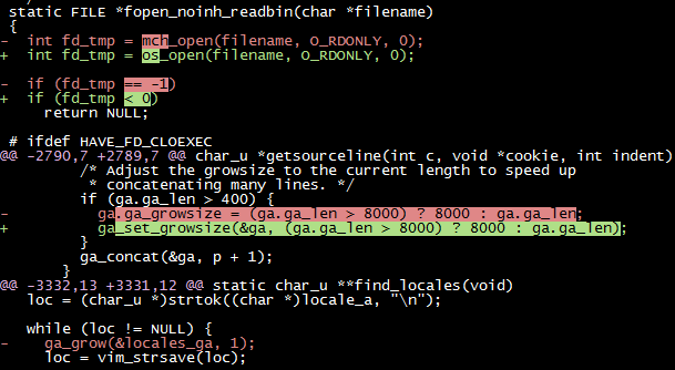 Neuro Tap Character Level Diff In Git Gui