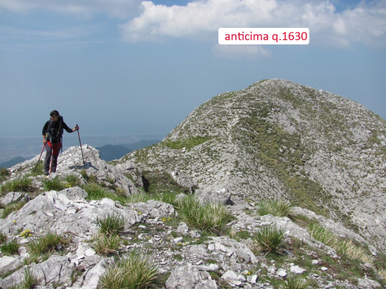 Escursionismo a 360°: Monte Corchia (dal crinale nord dell’anticima) EE