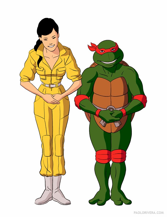 Tmnt Raph And April