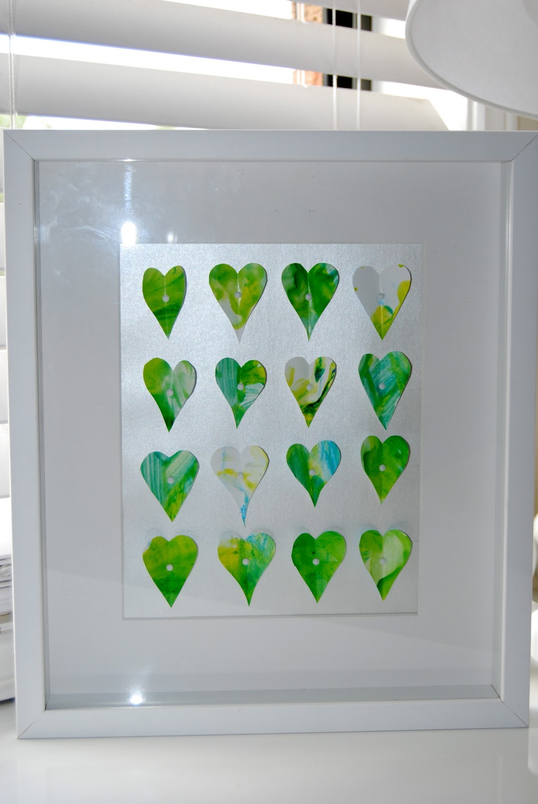 Bubby Makes Three: Project: Make a Shadowbox Artwork from Children's 'Art'!