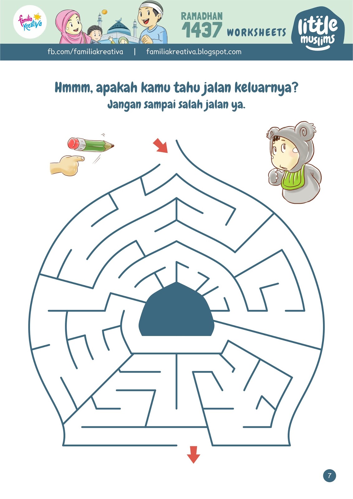 deviazhar: Donwload Gratis - Worksheet Ramadhan